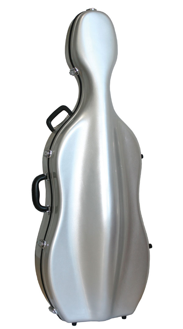 Sinfonica Cello Cases in Fibreglass hard shell for cello