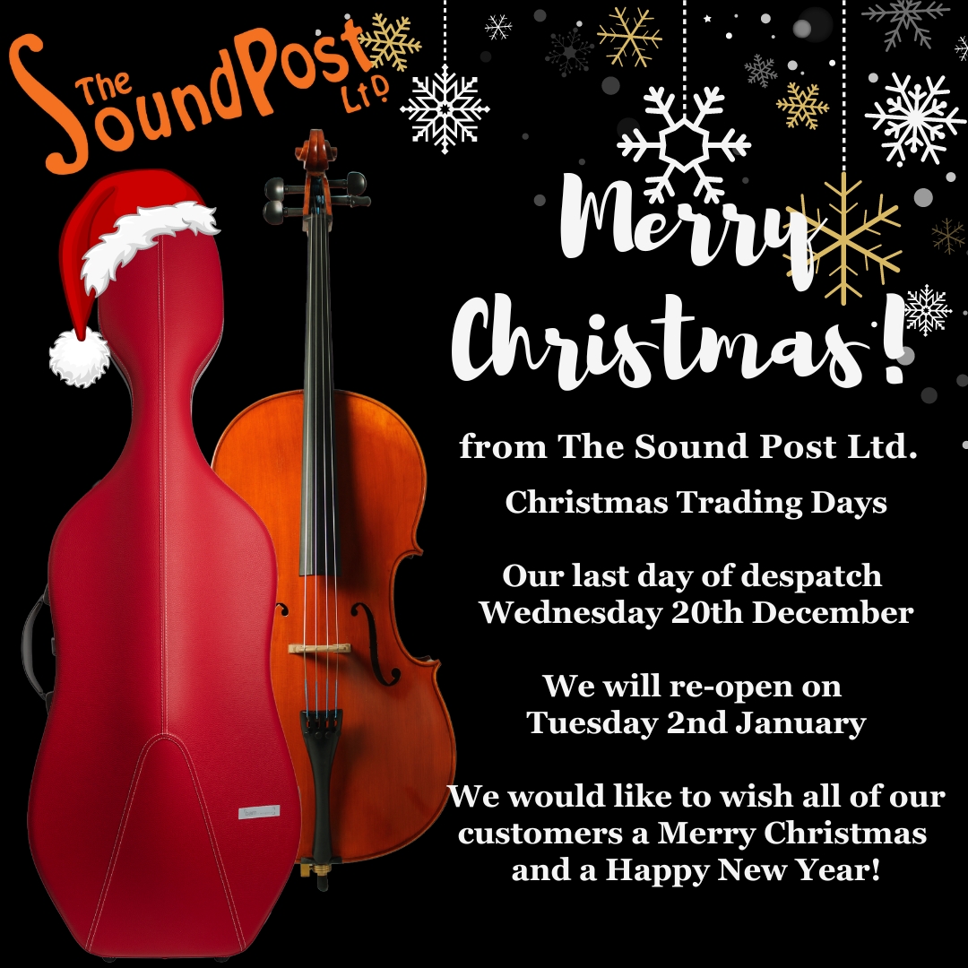 The Sound Post Xmas Trading Days - The Sound Post Ltd